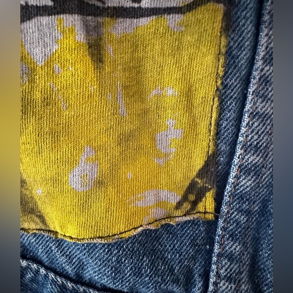 Levi's | Jackets & Coats | Led Zeppelin Denim Battle Vestperfect For ...